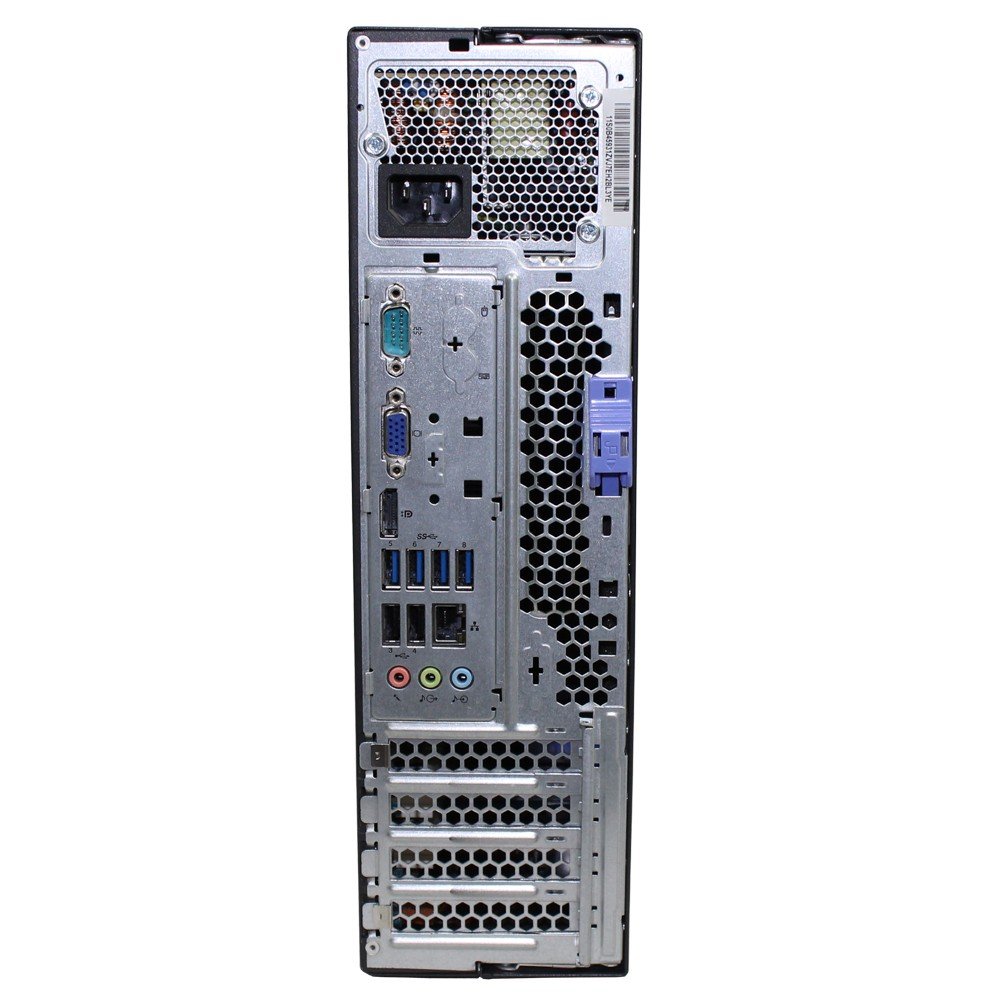 Lenovo ThinkCentre M92p Business Desktop Computer - Intel Core i5 2400 Up to 3.1 GHz, 16GB RAM, 240GB SSD, Windows 10 Pro (Renewed)