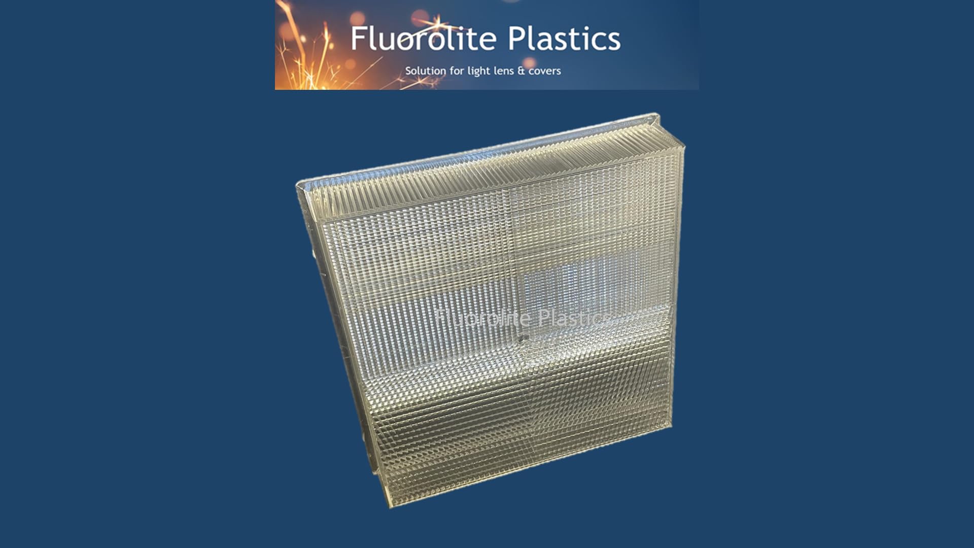 FP FLUOROLITEPLASTICS WE'VE GOT YOU COVERED LexaLite Outdoor Light Cover | Gas Station Light Lens | Drop Lens for Canopy | Vandal Resistant | 20" X 20" x 2.51" Deep | Acrylic | 3 Pack