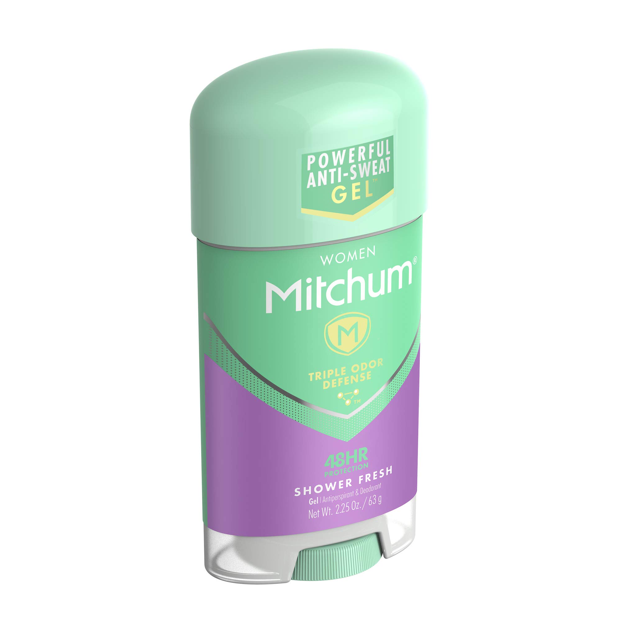 Mitchum Advanced Women Gel Anti-Perspirant & Deodorant, Shower Fresh 2.25 oz (Pack of 2)