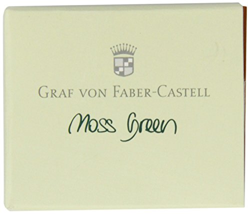 Graf von Faber-Castell Ink cartridges, Moss Green 6X, 141104