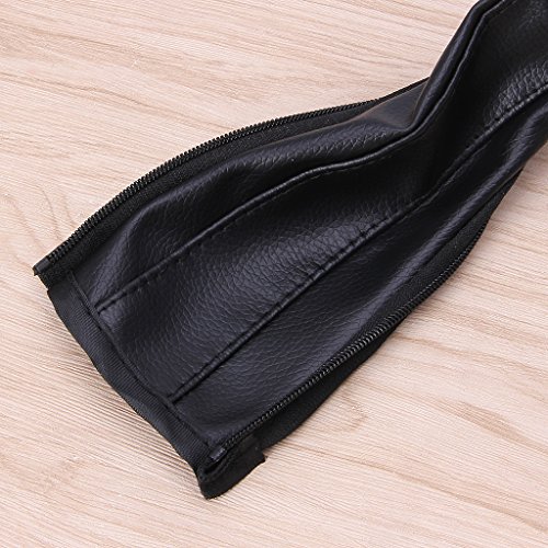Baby Stroller Armrest Protective Cover,Leather Pram Stroller Handle Sleeve Cover with Zipped