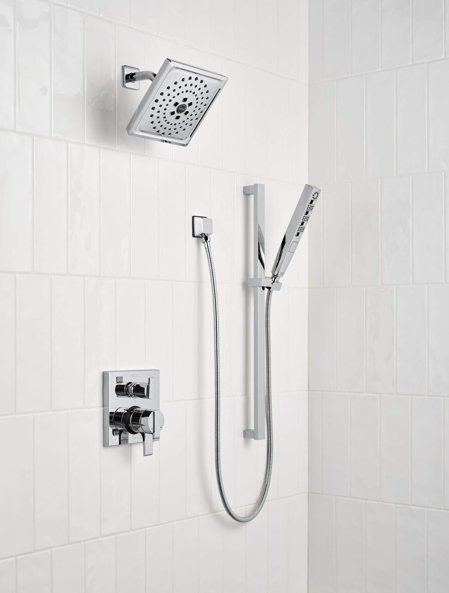 Delta Faucet Ara 17 Series 6-Setting Integrated Diverter Valve Trim Kit, Gold Diverter Valve Trim Kit, Shower Trim Kit, Champagne Bronze T27967-CZ (Valve Not Included)