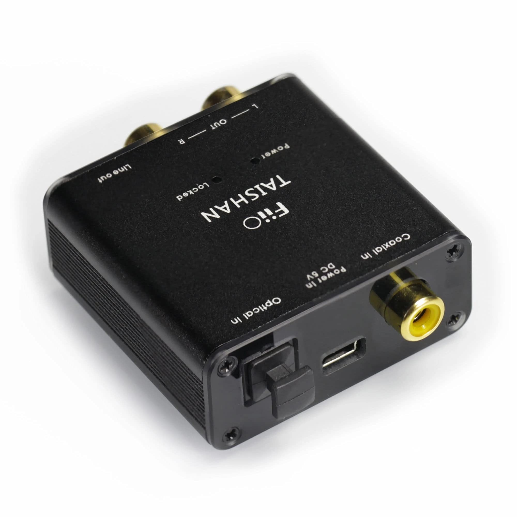 FiiO D3 (D03K) Essential Edition Digital to Analog Audio Converter - 192kHz/24bit Optical and Coaxial DAC - Without AC Adaptor