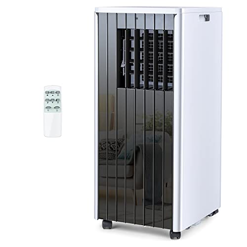 IAGREEA Portable Air Conditioner 10,000 BTU, Portable AC Unit for Rooms up to 400 Sq.Ft with Dehumidifier, Fan Modes, Auto Cooling & 24 Hour Timer, Window Mount Exhaust Kit-1130W