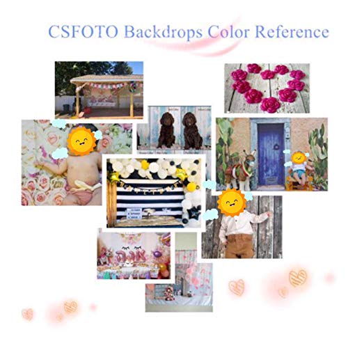 CSFOTO 8x6ft Wedding Backdrop for Cradle Ceremony Backdrop for Proposal Flowers Curtain Wedding Ceremony Banner Bridal Shower Background Mother's Day Backdrop Floral Marriage Backdrop