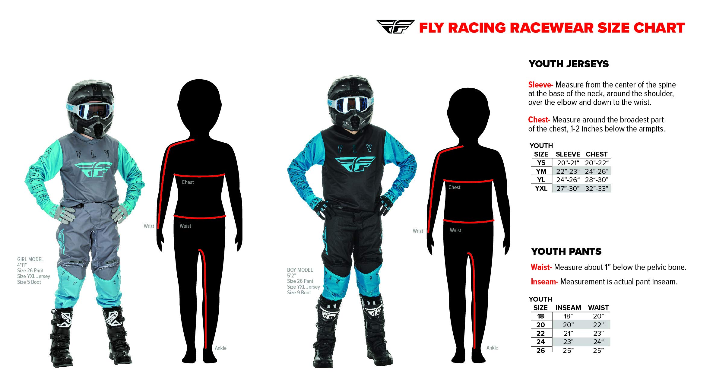 Fly Racing 2022 Youth Girl's F-16 Pants (Grey/Black/Pink, 26)