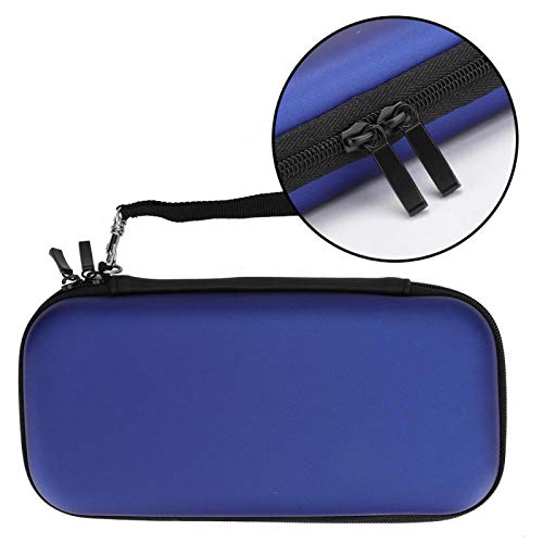 Mxzzand Game Consloe Carrier, Scratch Resistant Anti-Collision,Anti-Fall Waterproof Game Console Bag Hand Strap for Travel for Outdoor for Women for Men(Blue)