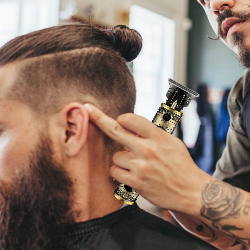 Amebee Man Hair Clipper Man Shaver Trimmer for Grooming Rechargeable Electric Hair Cutting Machine Blade Trimmer USB Rechargeable Cordless Guide Combs Barber Stylish Machine