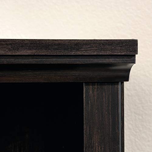 Sauder Select Collection 3-Shelf Bookcase, Estate Black finish