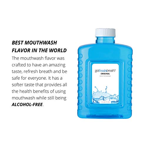 Legacy Mouthwash Case (Original Flavor) – 6 Bottles + Cups – Alcohol-Free Mouthwash