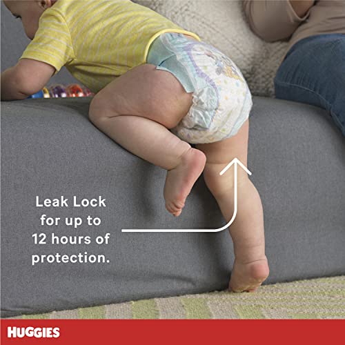 Huggies Little Movers Slip-On Diaper Pants, Size 6, 100 Ct
