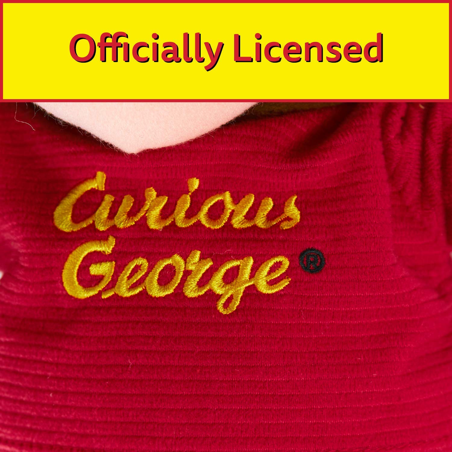 KIDS PREFERRED Curious George Monkey Plush - Classic George 12" Stuffed Animal