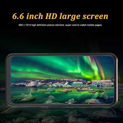 GOWENIC Note 30 Plus Unlocked Cellphone, 8GB RAM 64GB ROM,US Version for Android Smartphone, 6.6 Inch HD Screen Large 6800mAh Battery Cell Phone, Dual SIM Dual Standby(Black)