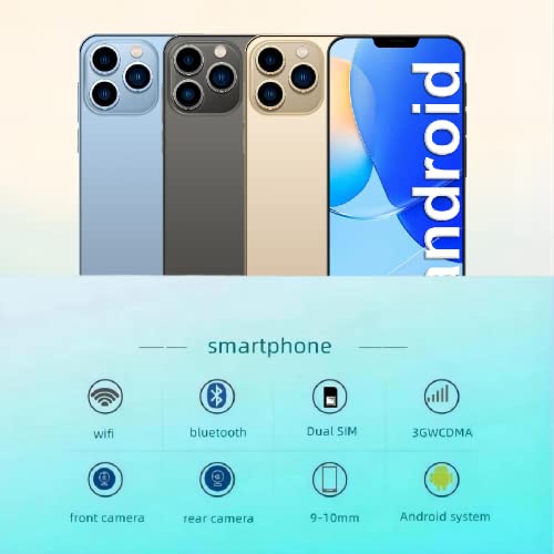 EVRIO Unlocked Cell Phone,s88u,Android Smartphone ,Dual SIM Card,1GB RAM 16GB ROM,Only Supports Dual SIM Card Frequency Band of 3GWCDMA :850/2100MHZ,6.11 inch Screen
