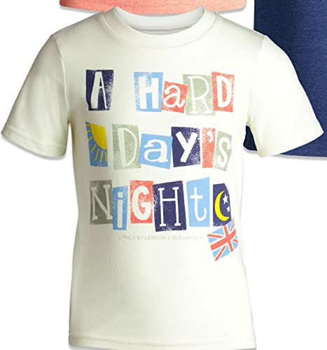 Lyrics by Lennon and McCartney Infant Baby Boys 5 Pack T-Shirts Multicolor 24 Months