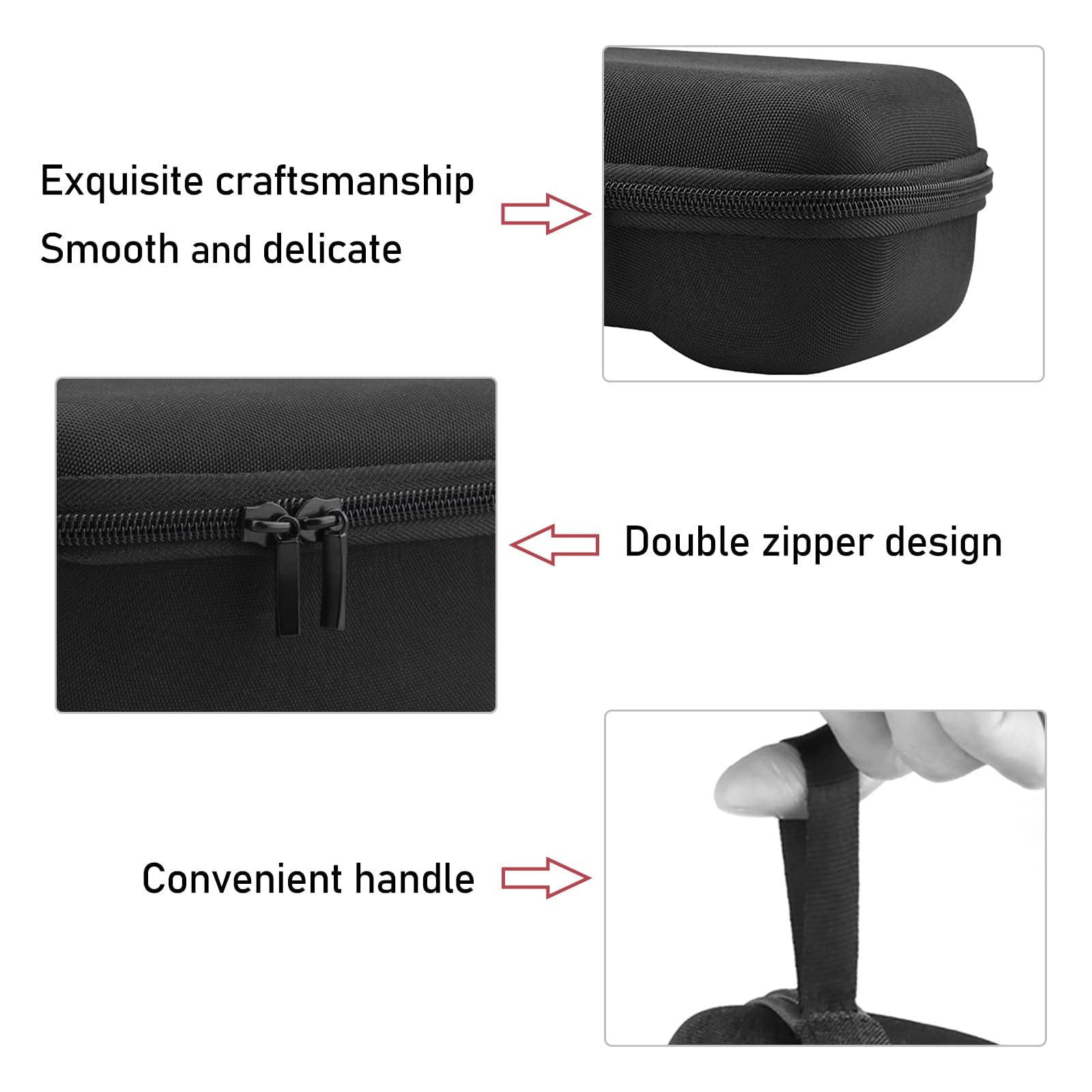 iEago RC Drone Case + Controler Compact Case for DJI Mini 4K/Mini 2 SE/Mini 2, Portable Small Case Storage Bag for DJI Mini 4K Accessories