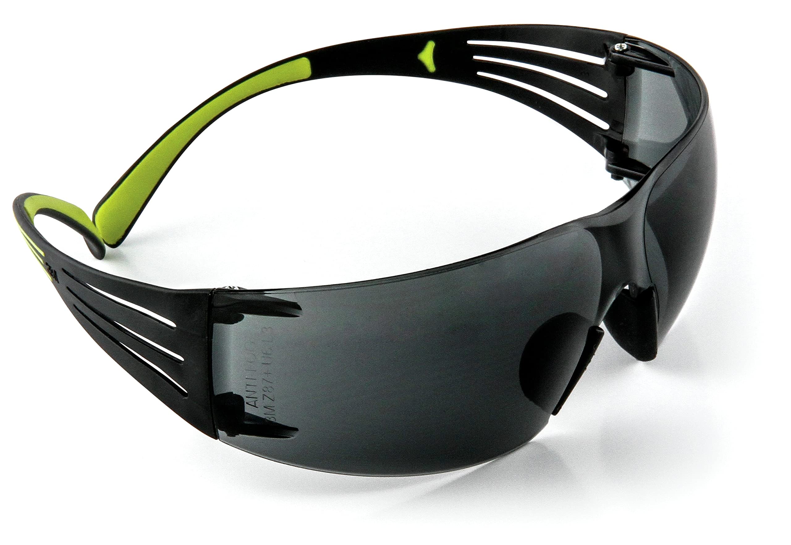 Peltor Sport SecureFit 400 Eye Protection, Multi Shaded 3 Pack (Clear/Amber/Gray), High Impact Resistant, Blocks 99.9% UV, Anti-Fog, Scratch Resistant Lenses, Low Profile Safety Glasses (SF400-P3PK-6)