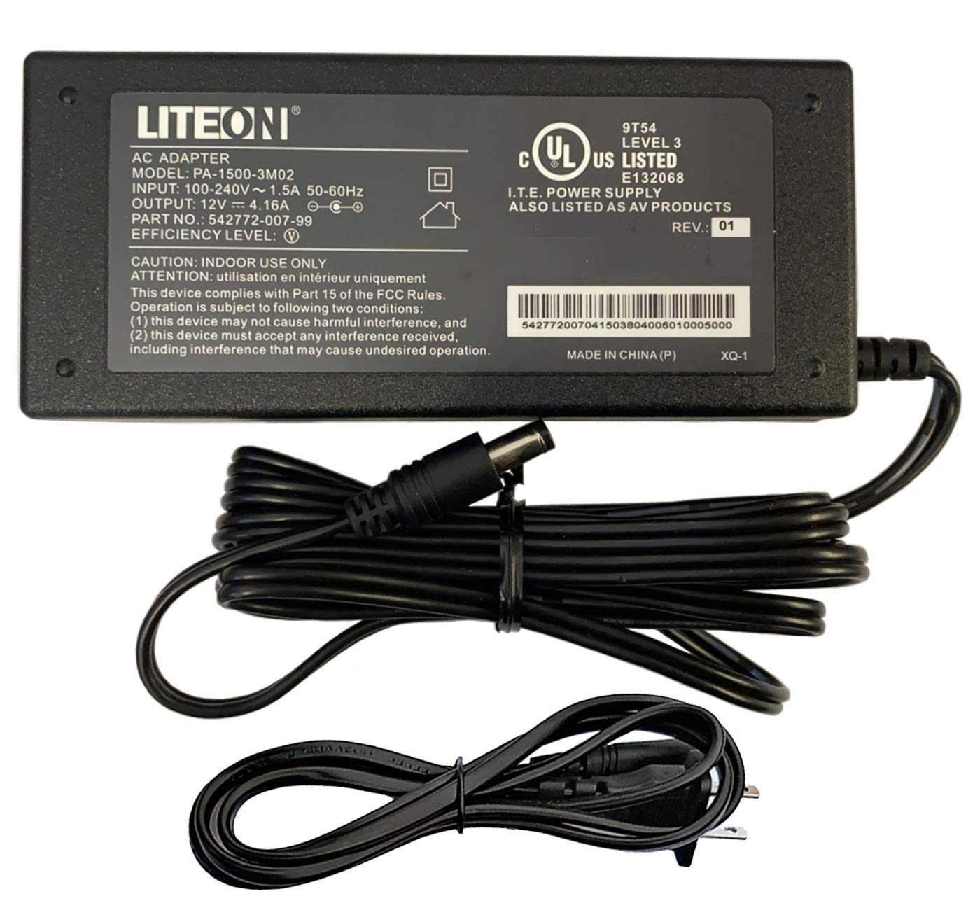 Lite-On Cisco PA-1600-2A-LF 12V Power Supply: for Telepresence, CISCO860/880/890 etc