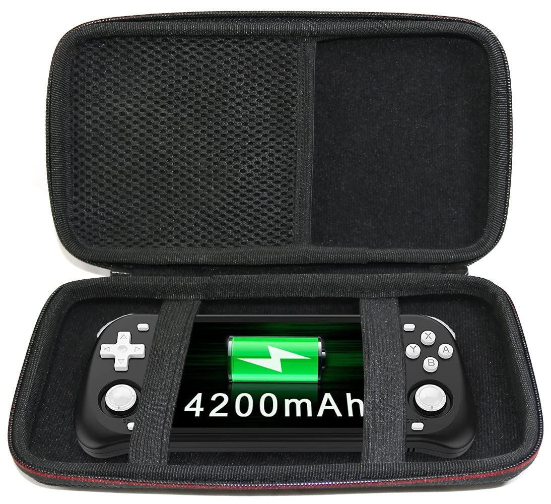 Maoershan Protable Hard Travel Carrying Case for RG552 RG351 RGB10 Handheld Game Console 5/5.1 inch Retro Handheld Android System Video Games Consoles(Only Case)