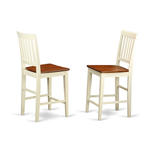 East West Furniture EDVN5-WHI-W Dining Set, 5-Piece