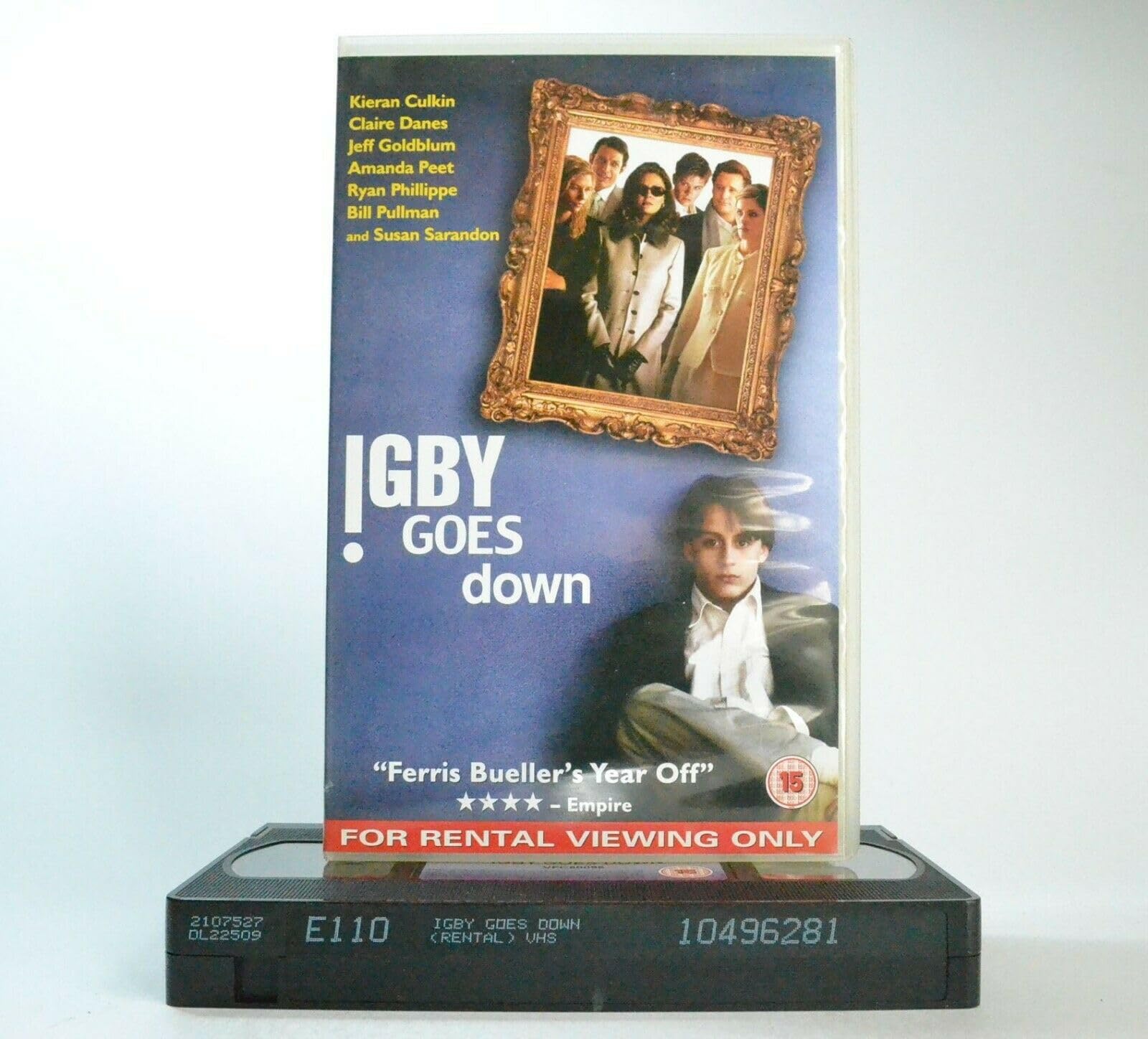 Igby Goes Down: Comedy/Drama (2002) - Large Box - Ex-Rental - K.Culkin - Pal VHS