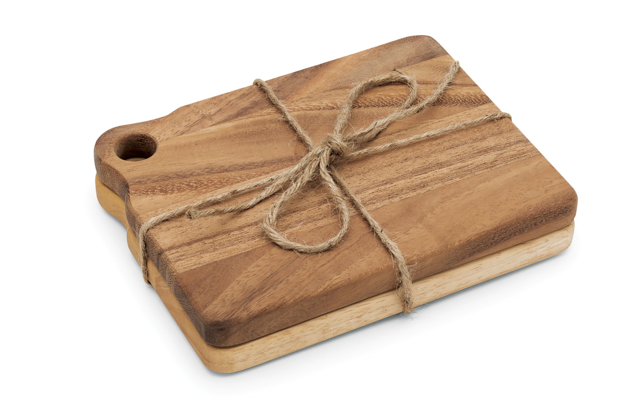 Ironwood Gourmet Montagu Sandwich Board Set, Acacia Wood, 2-Piece