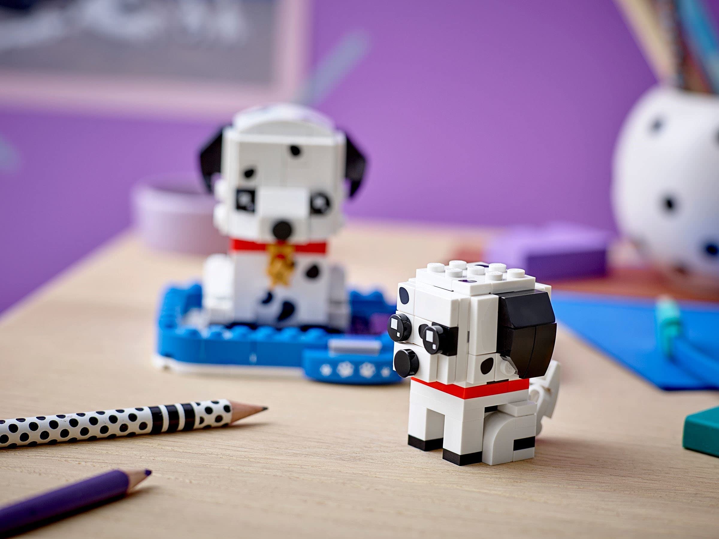 LEGO BrickHeadz Pets 40479 Dalmatian Dog and Puppy Set