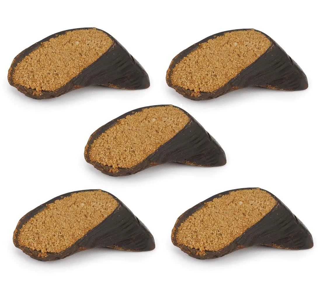 MPP Dog Dental Chew Filled Cow Hooves All Natural Healthy Peanut Butter Flavored (10 Hooves)
