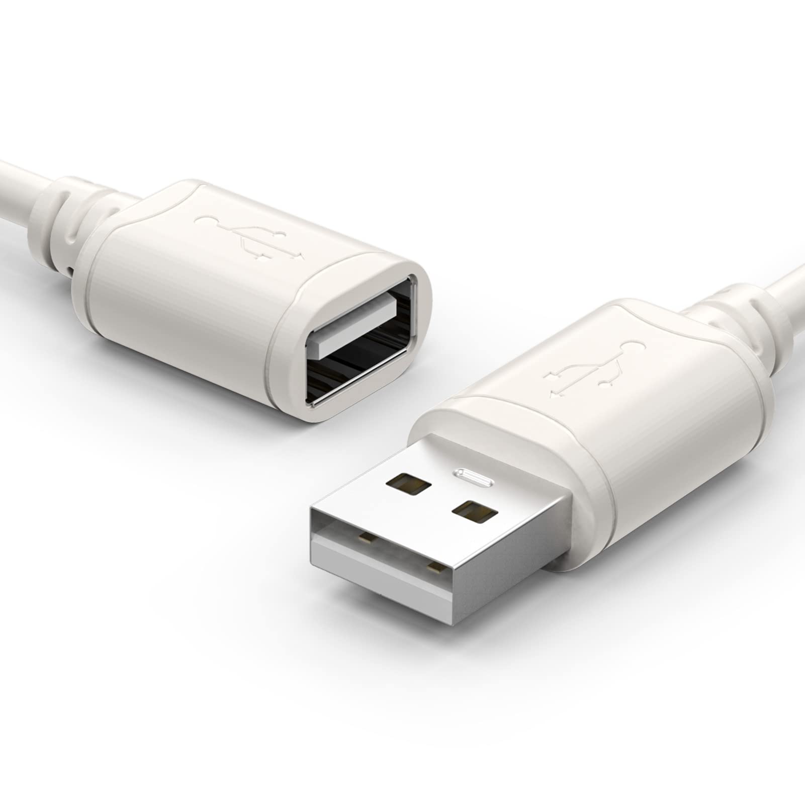 CHOSEAL USB Extension Cable 2.0 Male to Female Extender Data Cable for PC Keyboard Printer Mouse Computer (9.8ft/3m)…