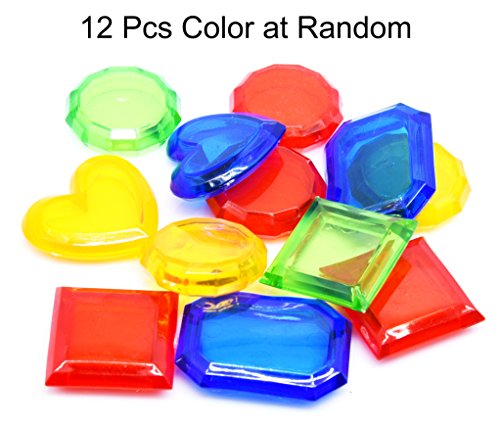 Fayoo 23 Pack Underwater Swimming/Diving Pool Toys Diving Rings(4 Pcs), Toypedo Bandits(4 Pcs), Diving Sticks(3 Pcs) with Under Water Treasures (12 Pcs) Gift Set Bundle