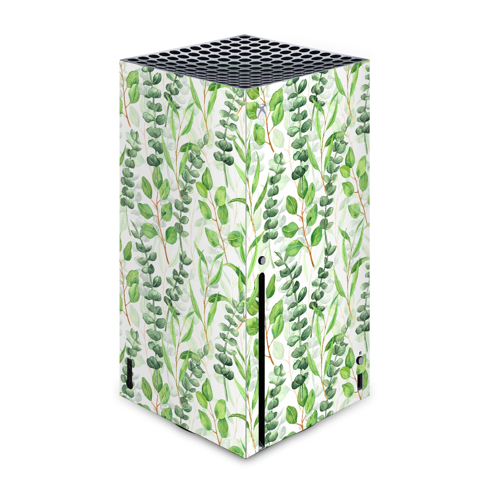 Head Case Designs Officially Licensed Katerina Kirilova Eucalyptus Mix Patterns Vinyl Sticker Gaming Skin Decal Cover Compatible With Xbox Series X Console