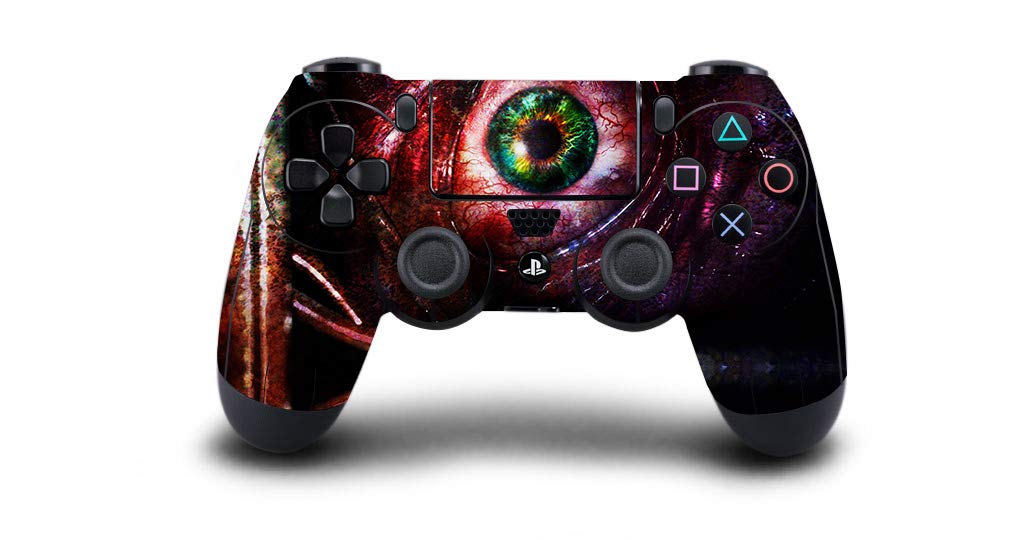 FOTTCZ [3PCS] Vinyl Skin for Playstation 4 Controller Cover Decal Sticker - 3pcs. Comb J