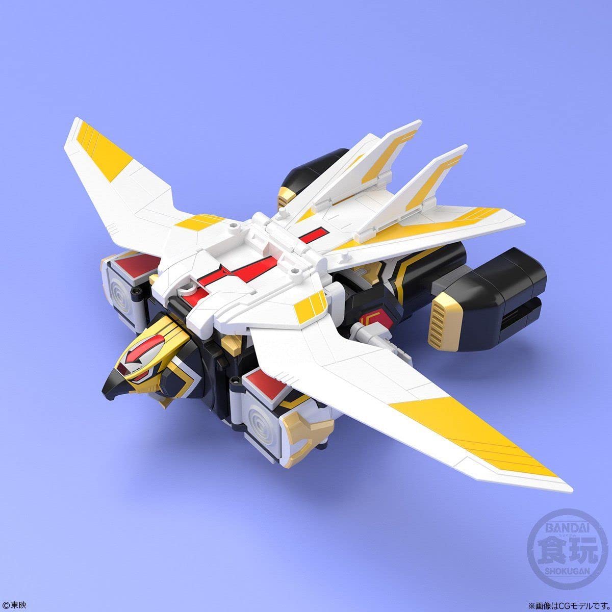 Bandai Shokugan Super Mini PLA Choujin Sentai Jetman Jet Garuda
