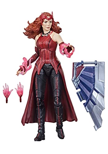 Avengers Hasbro Marvel Legends Series 6-inch Action Figure Toy Scarlet Witch, Premium Design and 4 Accessories, for Kids Age 4 and Up
