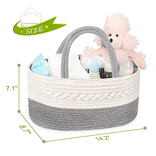 Maliton Diaper Caddy Organizer for Baby Boy and XL Changing Table Organizer
