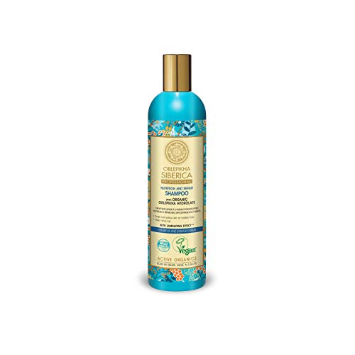 Natura Siberica Oblepikha Shampoo for Weak and Damaged Hair, 400 mL