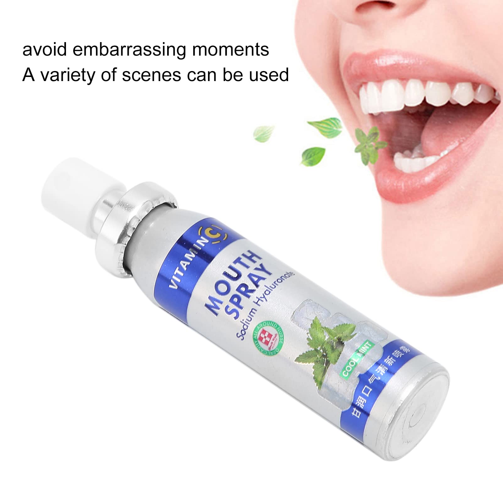 Breath Freshener, Fine Uniform Breath Fresh Spray for Fresh Breath