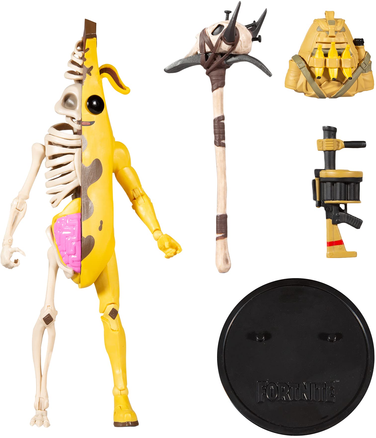FORTNITE Peely Bone Premium 7" Action Figure with Accessories