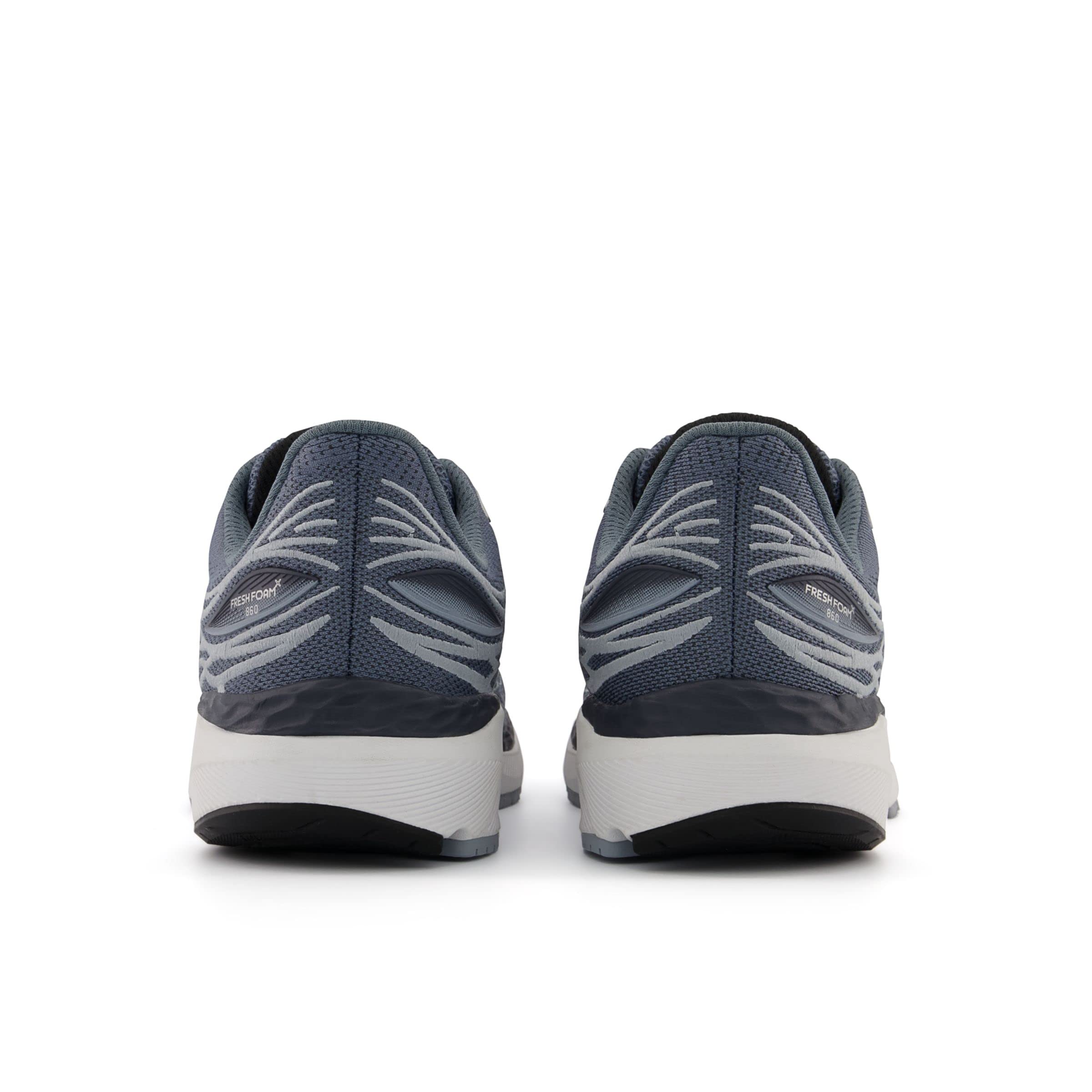 New Balance Men's Fresh Foam X 860 V12 Running Shoe, Ocean Grey/Light Slate/Black, 10.5