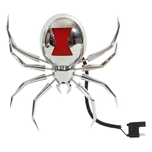 Hitch Critters Animated Ball Hitch Cover and Brake Light -Black Widow