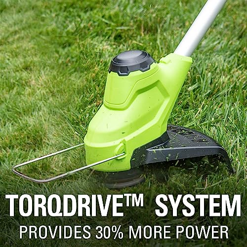 Greenworks 48V (2x24V) 19"Brushless Push Lawn Mower,2.0Ah Axial Blower (90 MPH/320),10"String Trimmer,22"Rotating Handle Hedge Trimmer,Combo Kit w/ (2) 4.0Ah Batteries, (1) 2.0Ah Battery & (2)Chargers