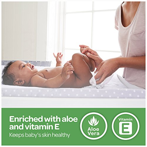 HUGGIES Natural Care Unscented Baby Wipes, Sensitive, Water-Based, 6 Flip-top Packs, 56 Count (Pack of 6)