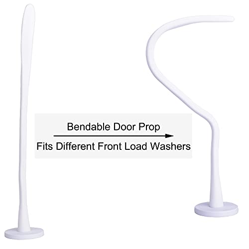 Front Load Washer Door Prop, Magnetic Washing Machine Door Holder, Keep Washer Door Open, Flexible Prop Fits Most Washing Machines