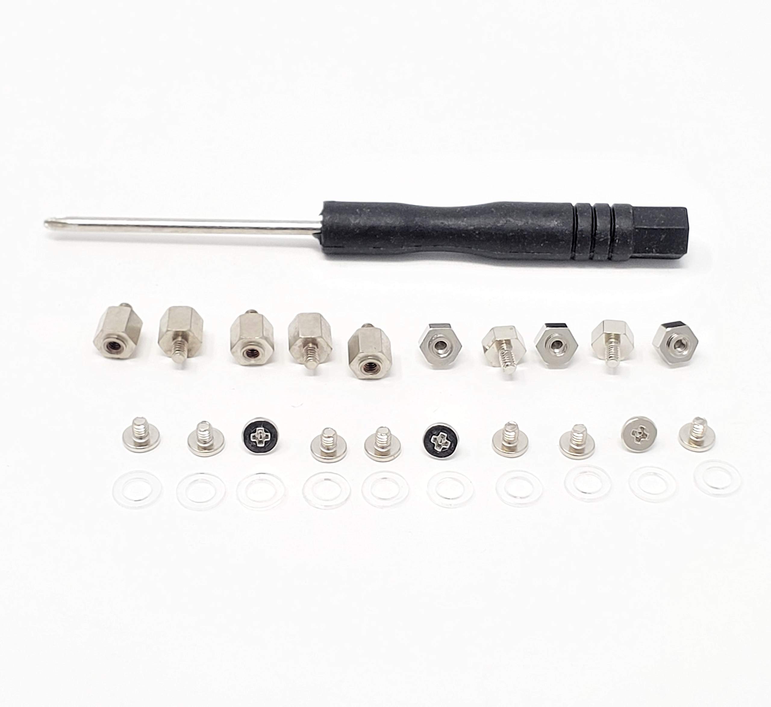 MICRO CONNECTORS M.2 SSD Mounting Screws Kit for Asus Motherboards (L02-M2S-KIT) - Silver