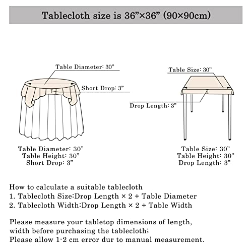 ShinyBeauty Sequin Tablecloth-Gold Sequin Table Overlay and Sequin Tablecloth/Linen for Wedding/Party/Event/Decoration-Gold (36inx36in) (Gold)