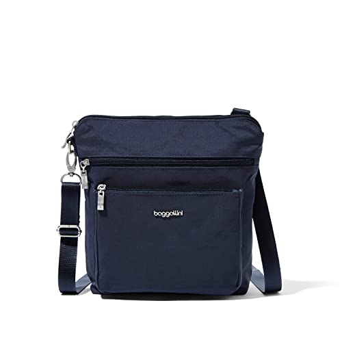 Baggallini Womens Modern Large Pocket Crossbody cross body handbags, French Navy, One Size US