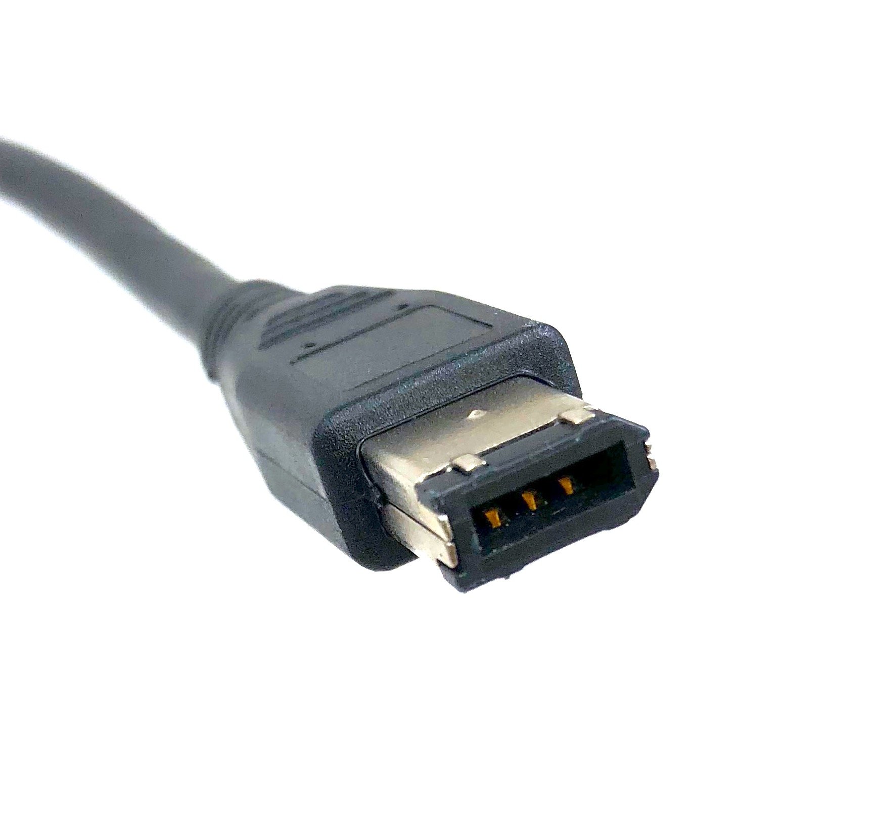 Micro Connectors, Inc. 10 feet Firewire IEEE 1394 6 Pin Male to 6 Pin Male Cable (E07-210) , Black