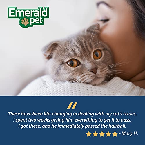 Emerald Pet Feline Health Chews UT Support β Natural Grain Free Urinary Tract Health Cat Chews β Cat Urinary Supplements with Cranberry, Chicory Root, and Dandelion Leaf Extract β Made in USA, 2.5 oz