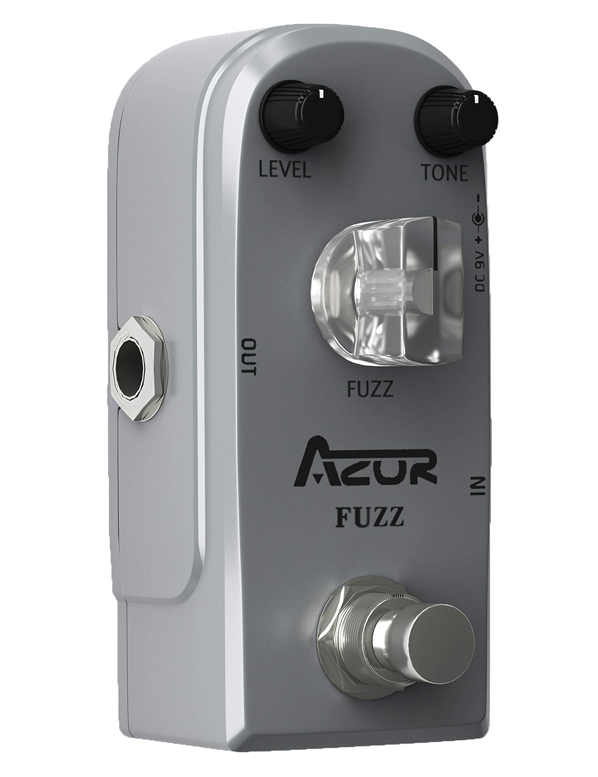 AZOR Fuzz Guitar Effect Pedal with Guitar Dealy Pedal Vintage Analog Delay Guitar Effect Pedal True Bypass