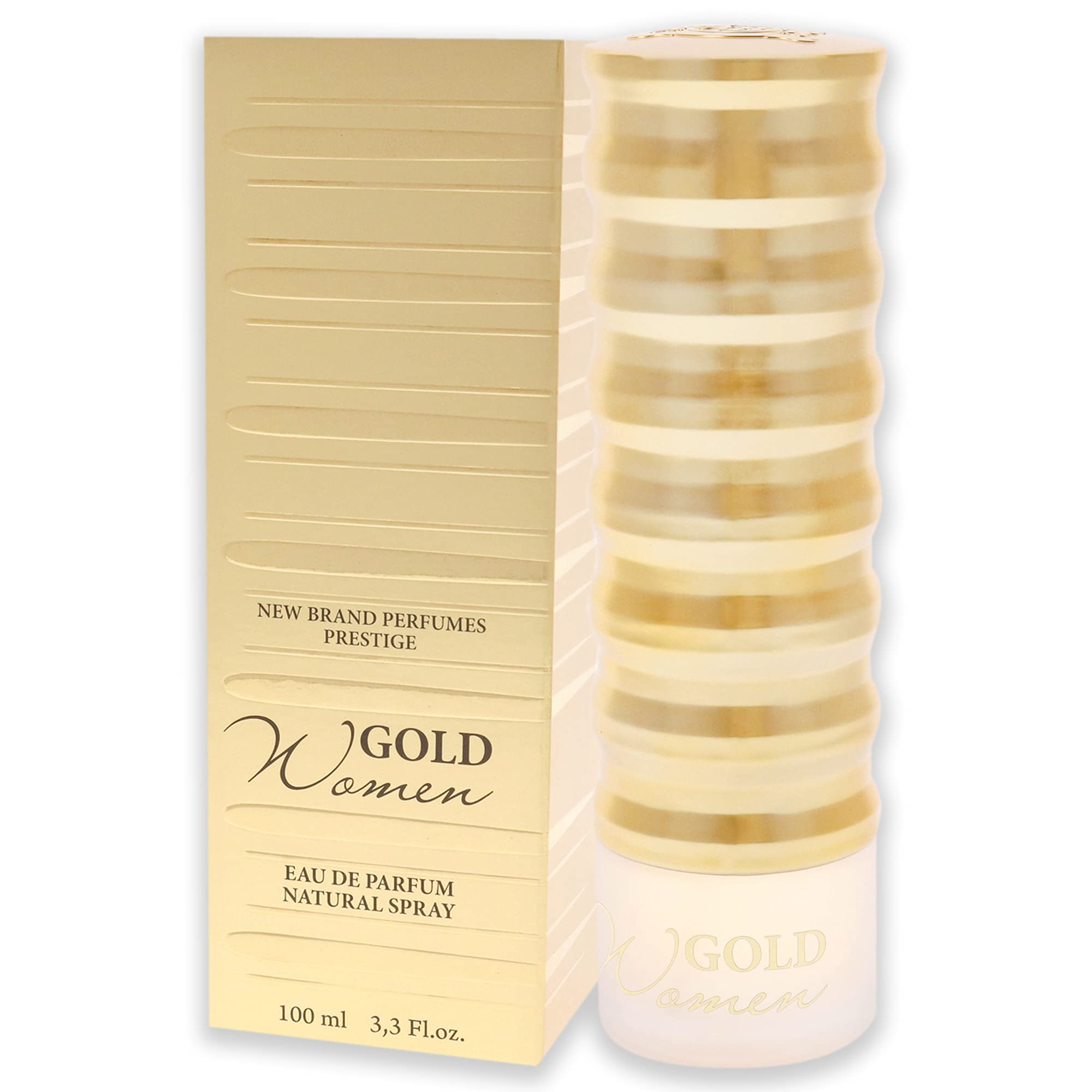 New Brand Perfumes Gold EDP Spray Women 3.3 oz (sem numero)